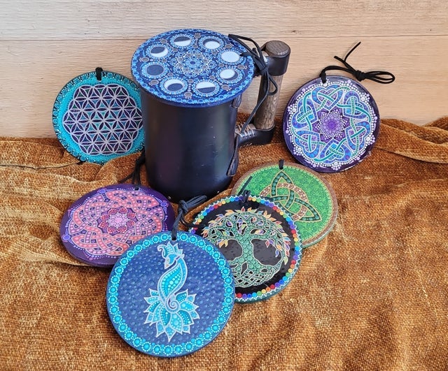 Mug Toppers | Elemental Dots
